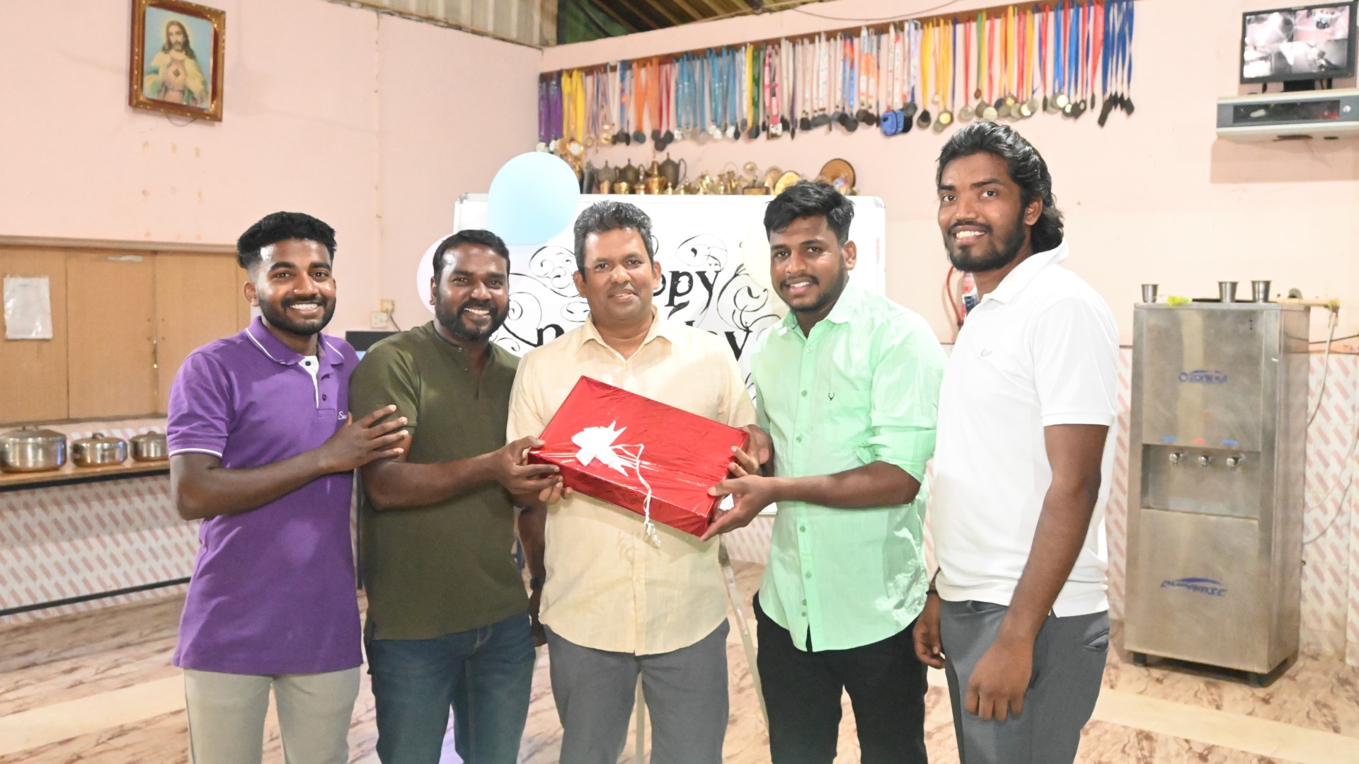 Celebrating Fr. Sunil's Birthday at Snehagram - Snehagram